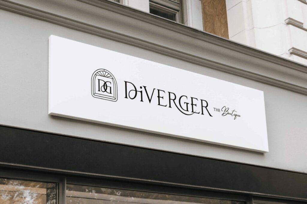 Diverger服飾 | 午好設計-專業Logo設計